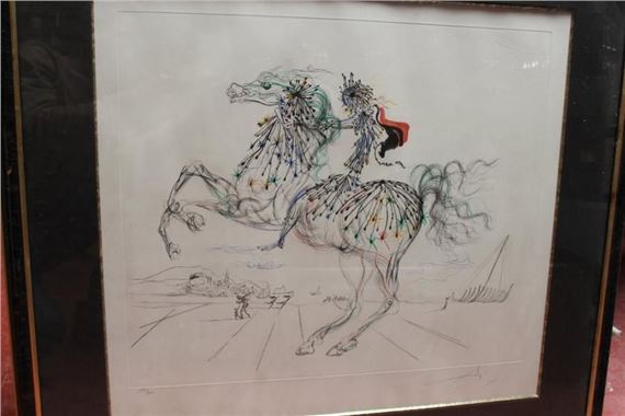 Salvador Dalí | La Chevauchée | MutualArt