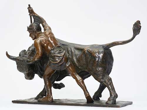 Viennese School, 19th Century | GROUP OF BRONZE FIGURES DEPICTING A ...