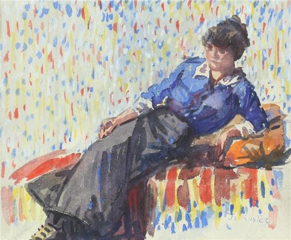 Jo Koster | Dame of sofa | MutualArt