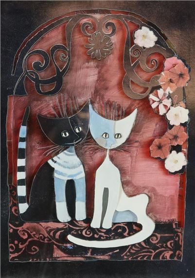 Rosina Wachtmeister | Les deux (1990) | MutualArt