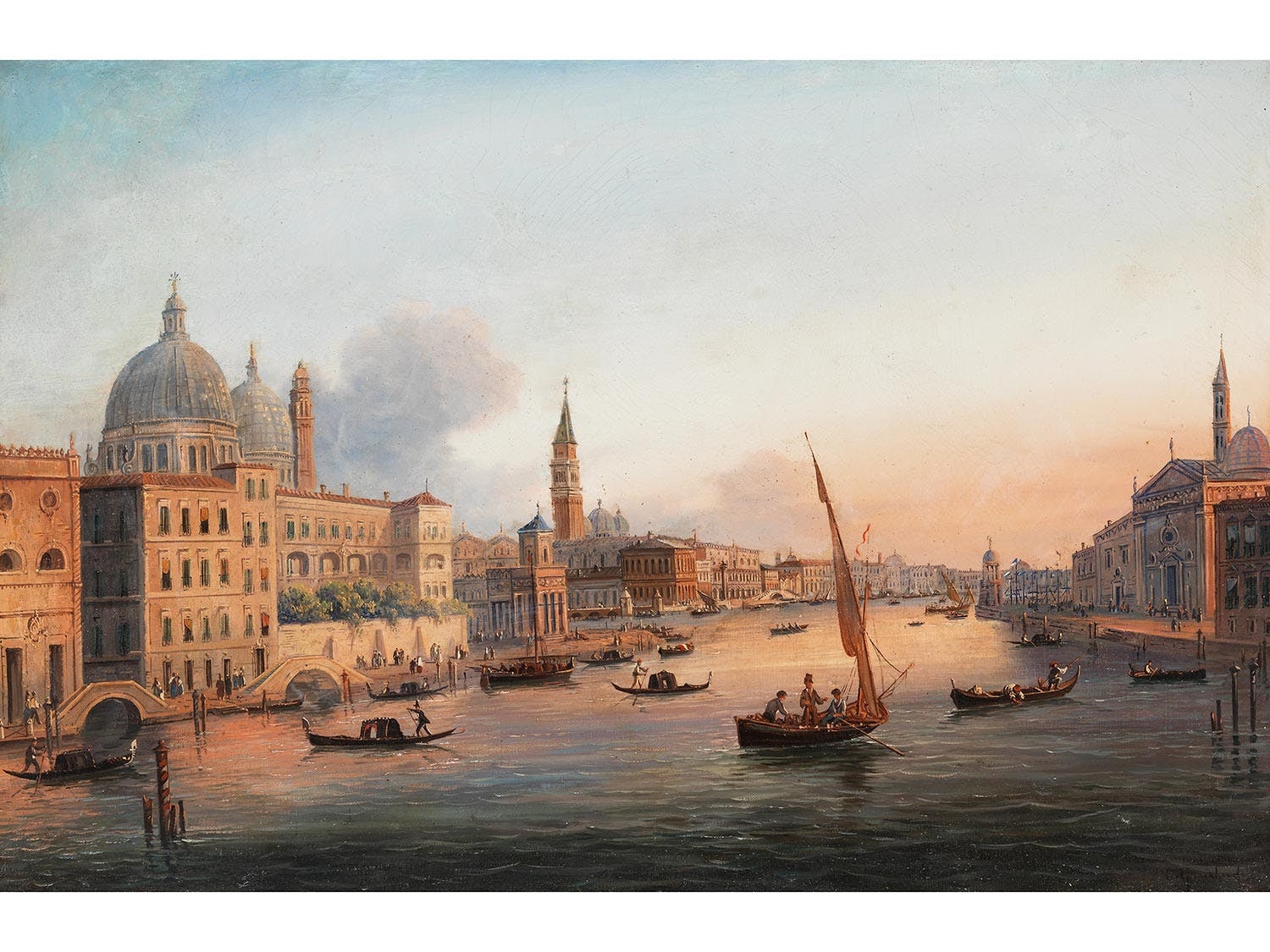 Carlo Grubacs | VEDUTA OF VENICE WITH THE GRAND CANAL | MutualArt
