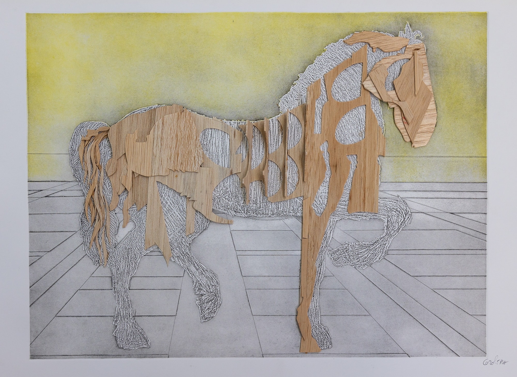 Mario Ceroli | Cavallo | MutualArt