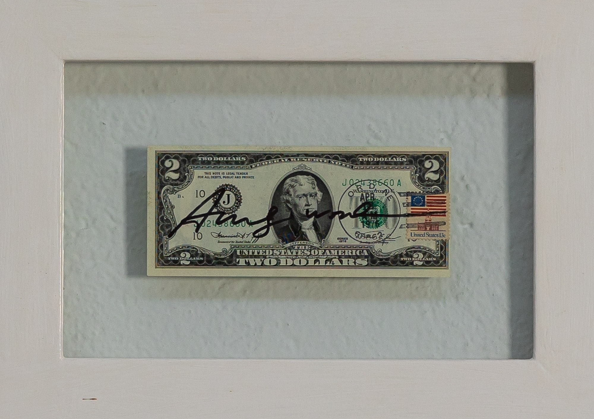 Andy Warhol | Two Dollars (1976) | MutualArt