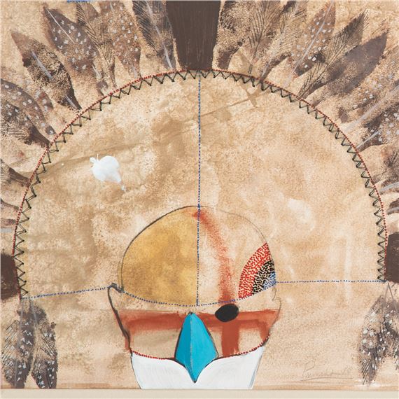 Maximiliano Pruneda | Mask of a Hawk (2010) | MutualArt