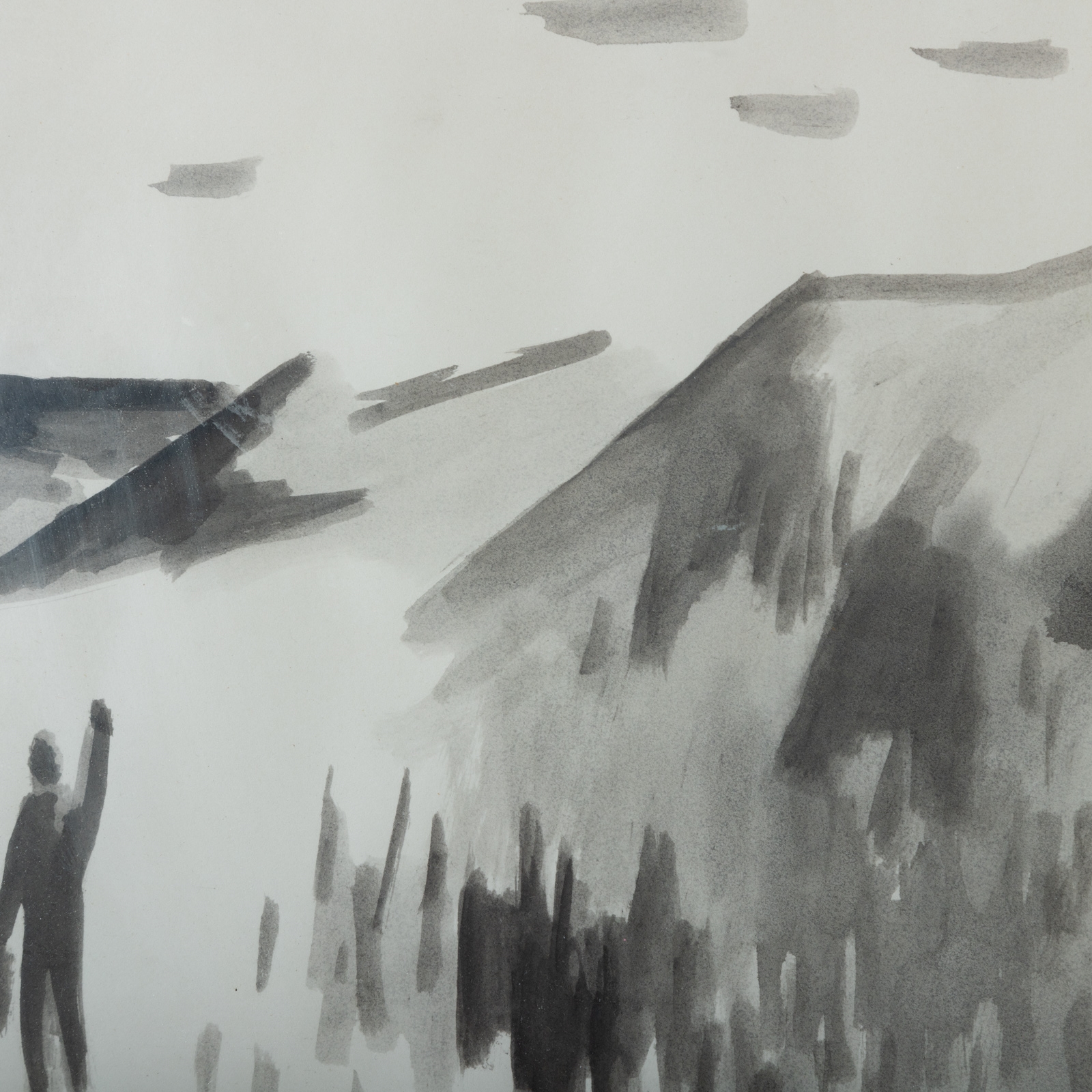 Herman Maril | Landscape with Figures | MutualArt