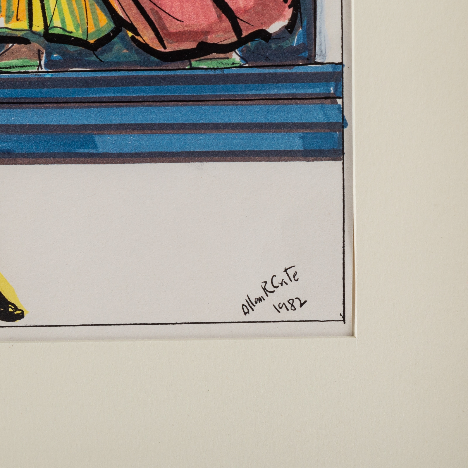 Allan Rohan Crite | Temptress (1982) | MutualArt