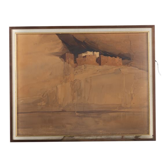 Francis McComas | Cliff Dwellings (1910) | MutualArt