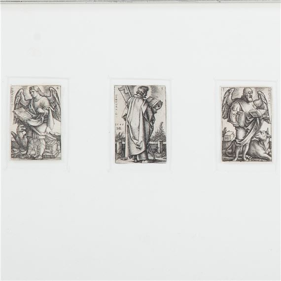 Hans Sebald Beham | Three Engravings in One Frame | MutualArt