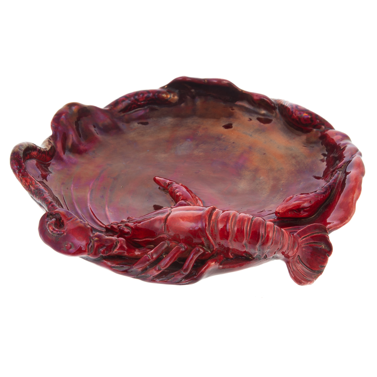 Zsolnay Ceramic Factory | Zsolnay Pecs Ceramic Figural Dish | MutualArt