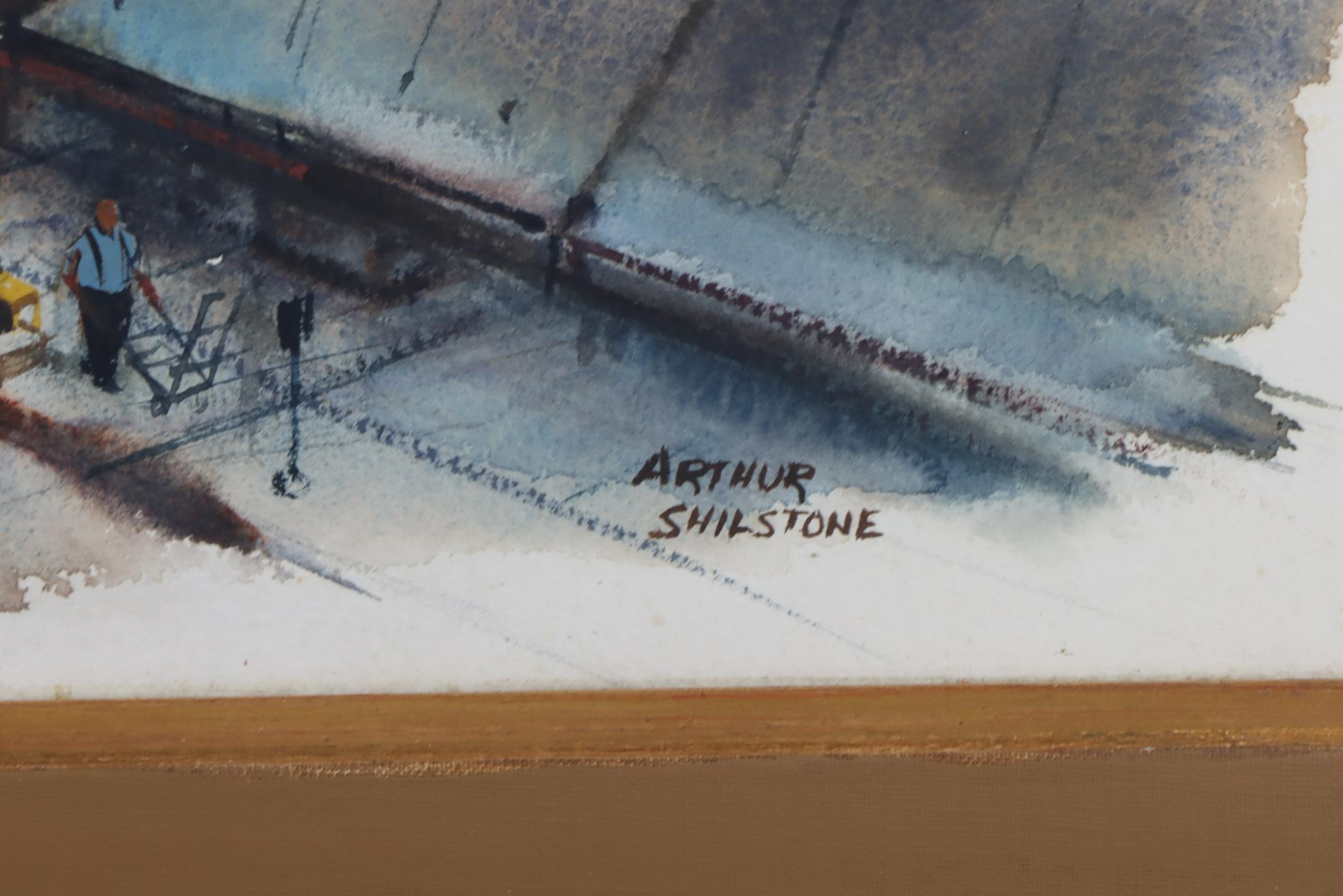 Arthur Shilstone | Birds eye landscape of an early 20th century city ...