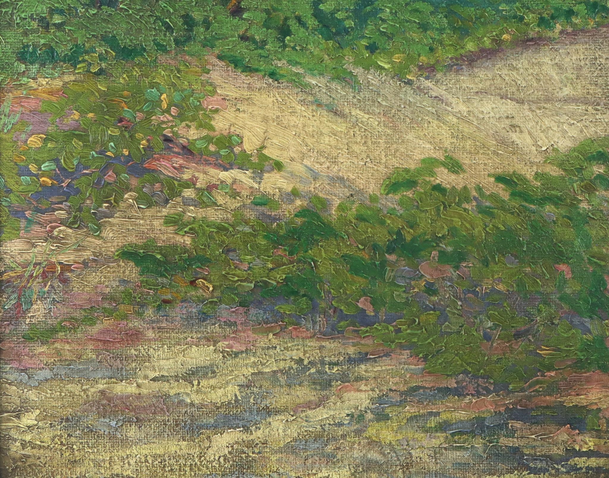 Theodore Clement Steele | Impressionist forest landscape | MutualArt