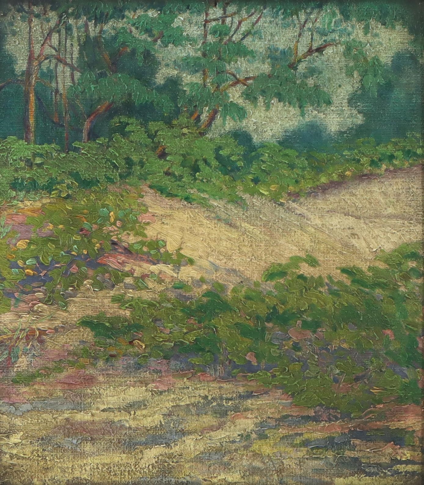 Theodore Clement Steele | Impressionist forest landscape | MutualArt