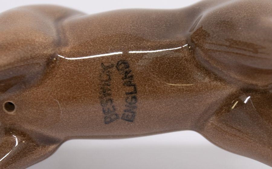 John Samuel Beswick | Three John Beswick brown ponies | MutualArt