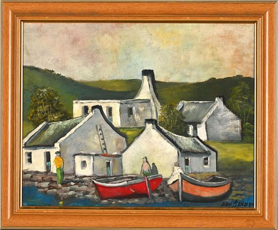 Don Benzien | Cottages at the Water's Edge | MutualArt
