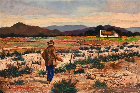 Hugo Myburgh | 6 Artworks at Auction | MutualArt