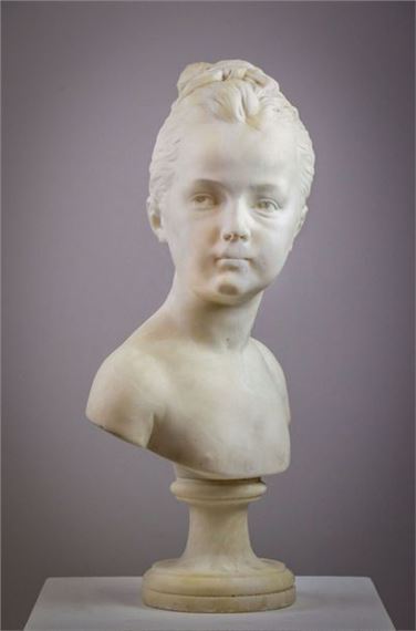 Jean-Antoine Houdon | Visage de Madame Mégret de Sérilly | MutualArt