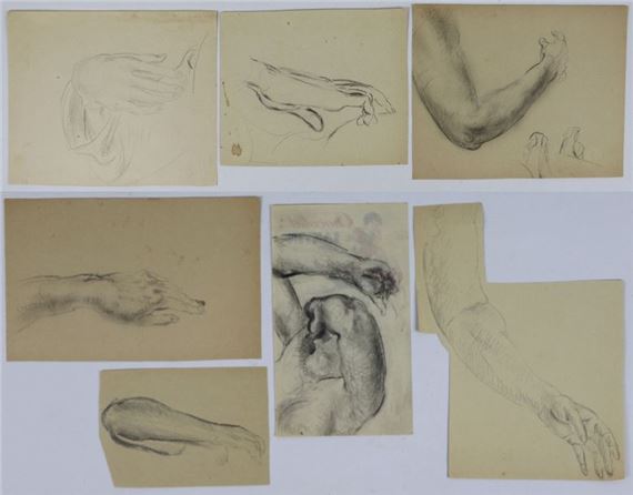 Morgan Russell | Etudes de bras. | MutualArt