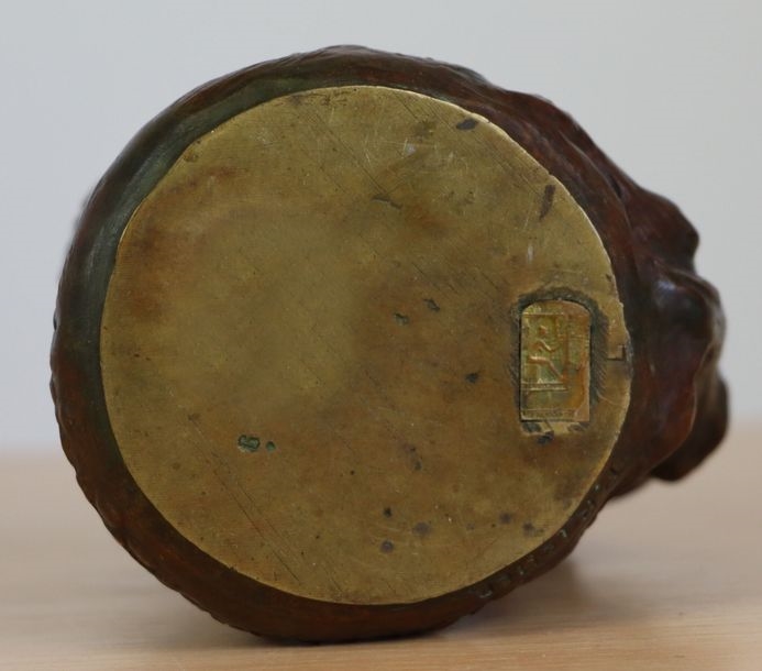 Paul Maris Louis Pierre Richer | Pichet en bronze à décor d'un paysage ...