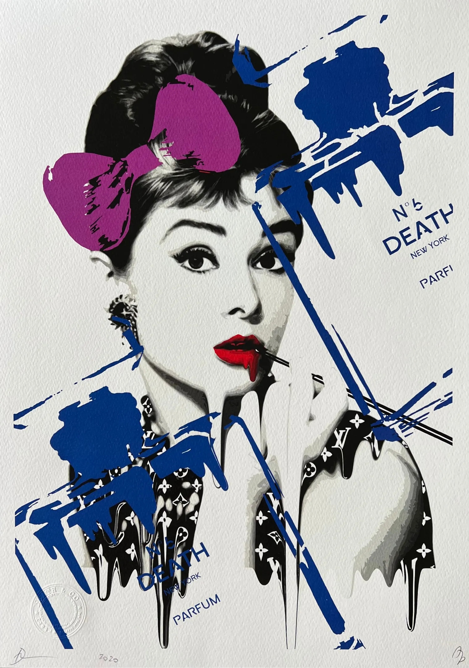 Death NYC | Audrey Hepburn X Louis Vuitton (2020) | MutualArt