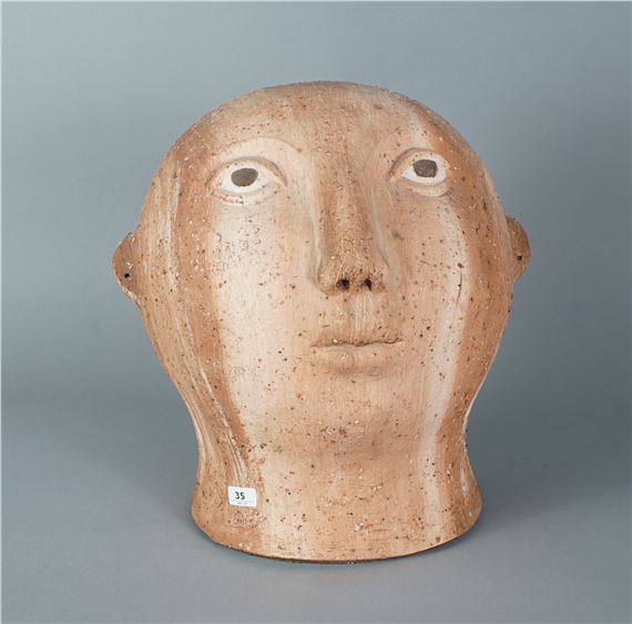 Odile Kinart | Mannenhoofd | MutualArt