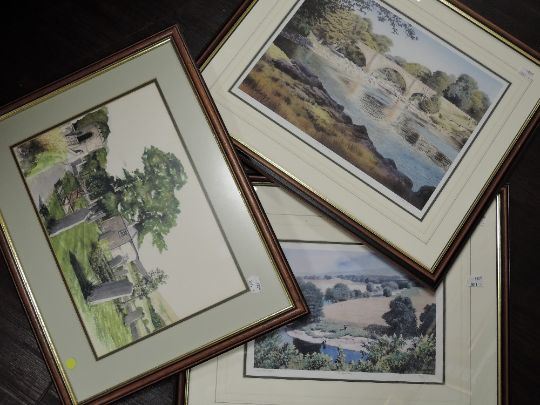 William Jones | Ruskin's View and Devil's Bridge Kirkby Lonsdale ...