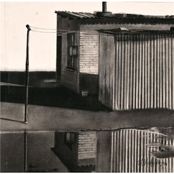 Mpho Makhubo | 3 Artworks at Auction | MutualArt