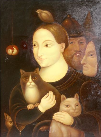 Ioana Mihaela Atomei | DONNA CON GATTI (2015) | MutualArt