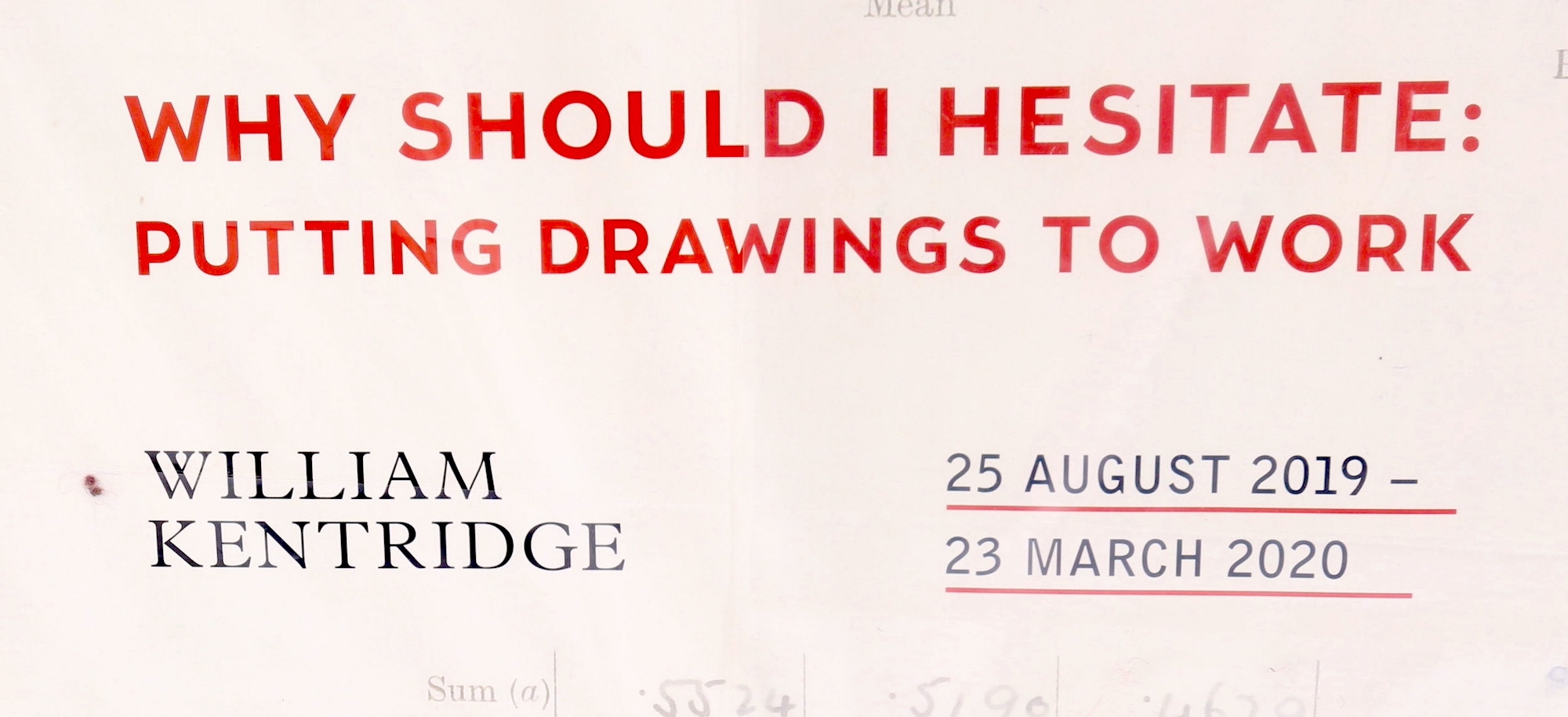 William Kentridge | WHY SHOULD I HESITATE: PUTTING DRAWINGS TO WORK ...