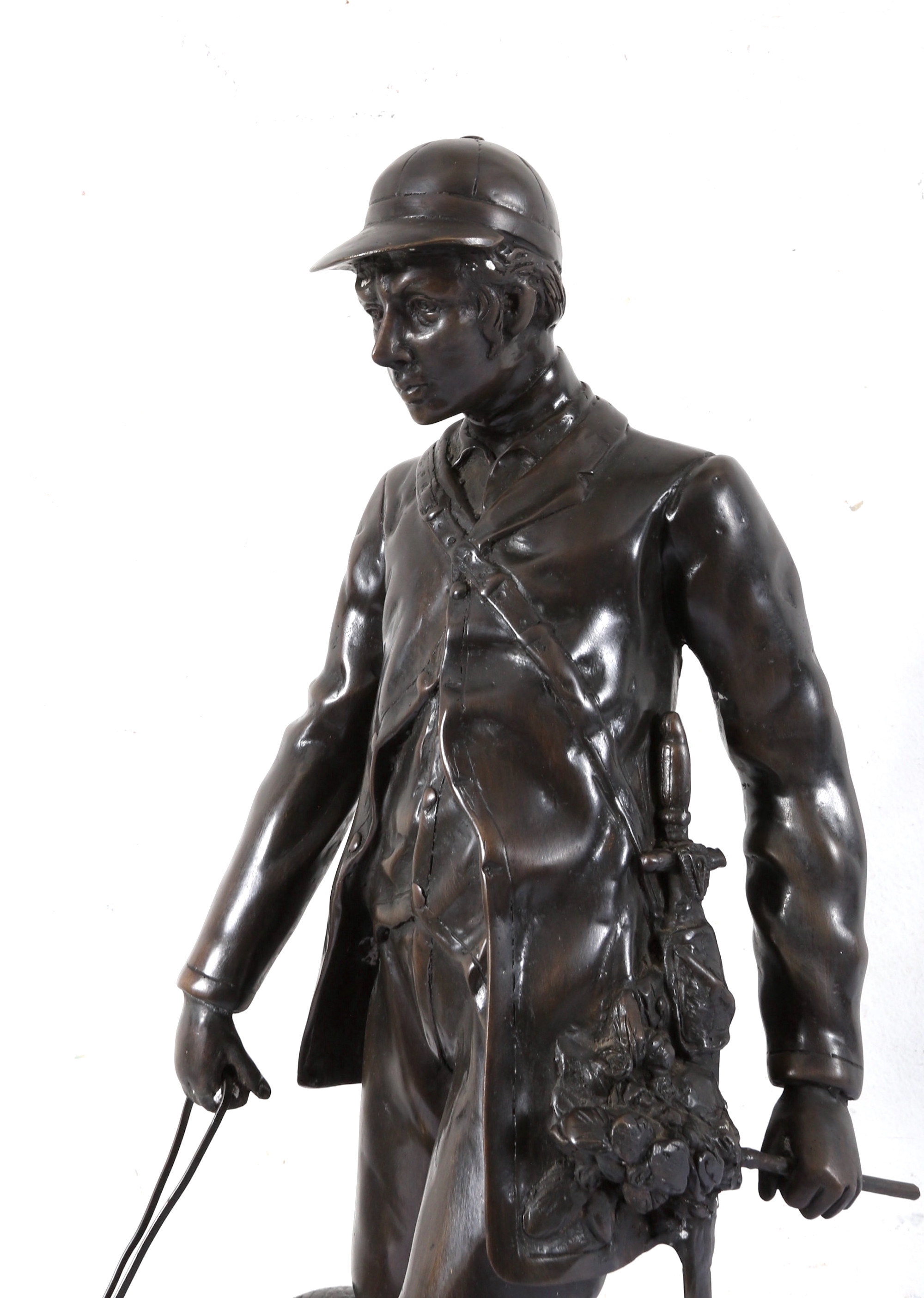 Pierre-Jules Mene | HUNTER WITH HOUND | MutualArt