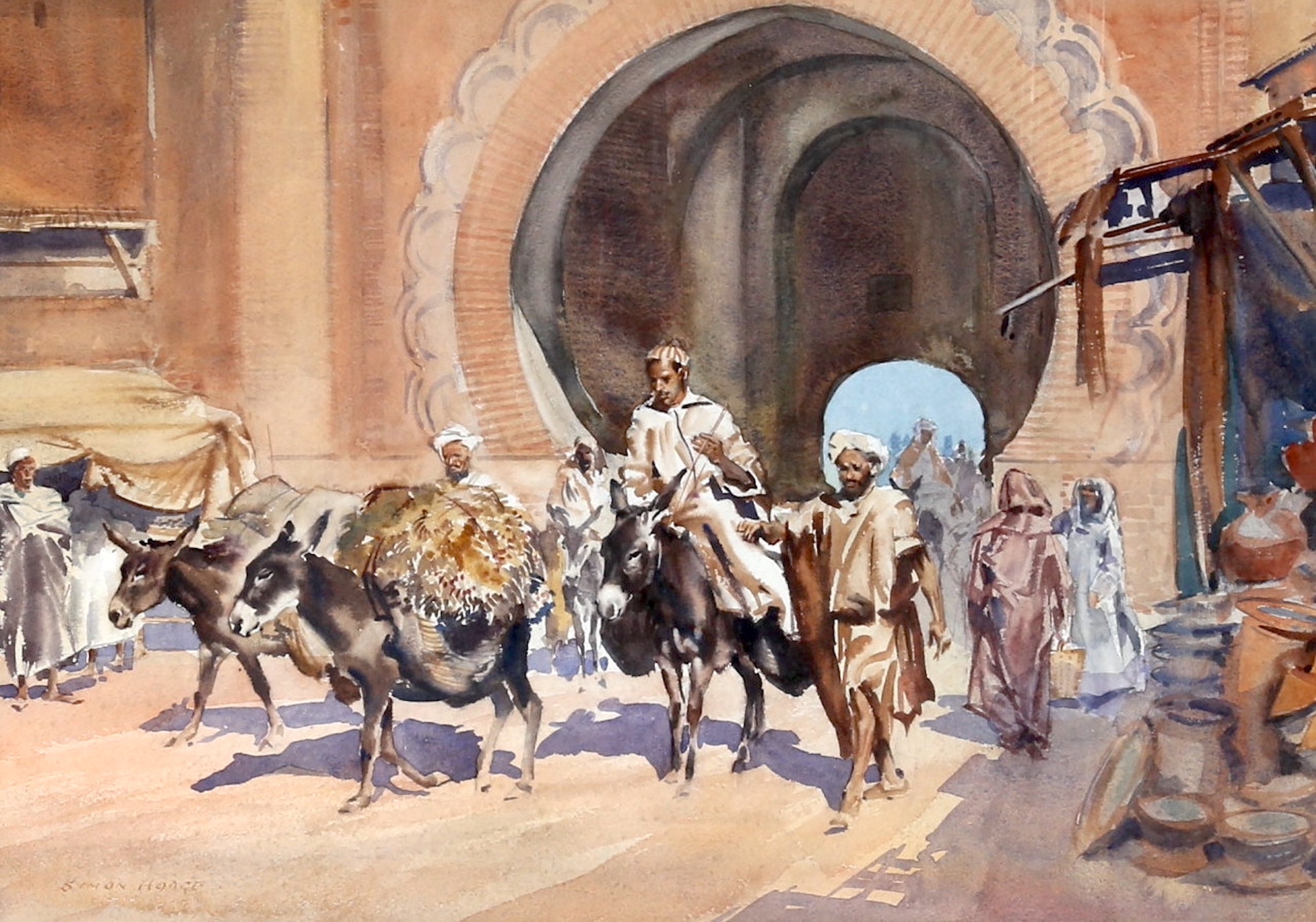 Simon Hodge | MARKET SCENE | MutualArt