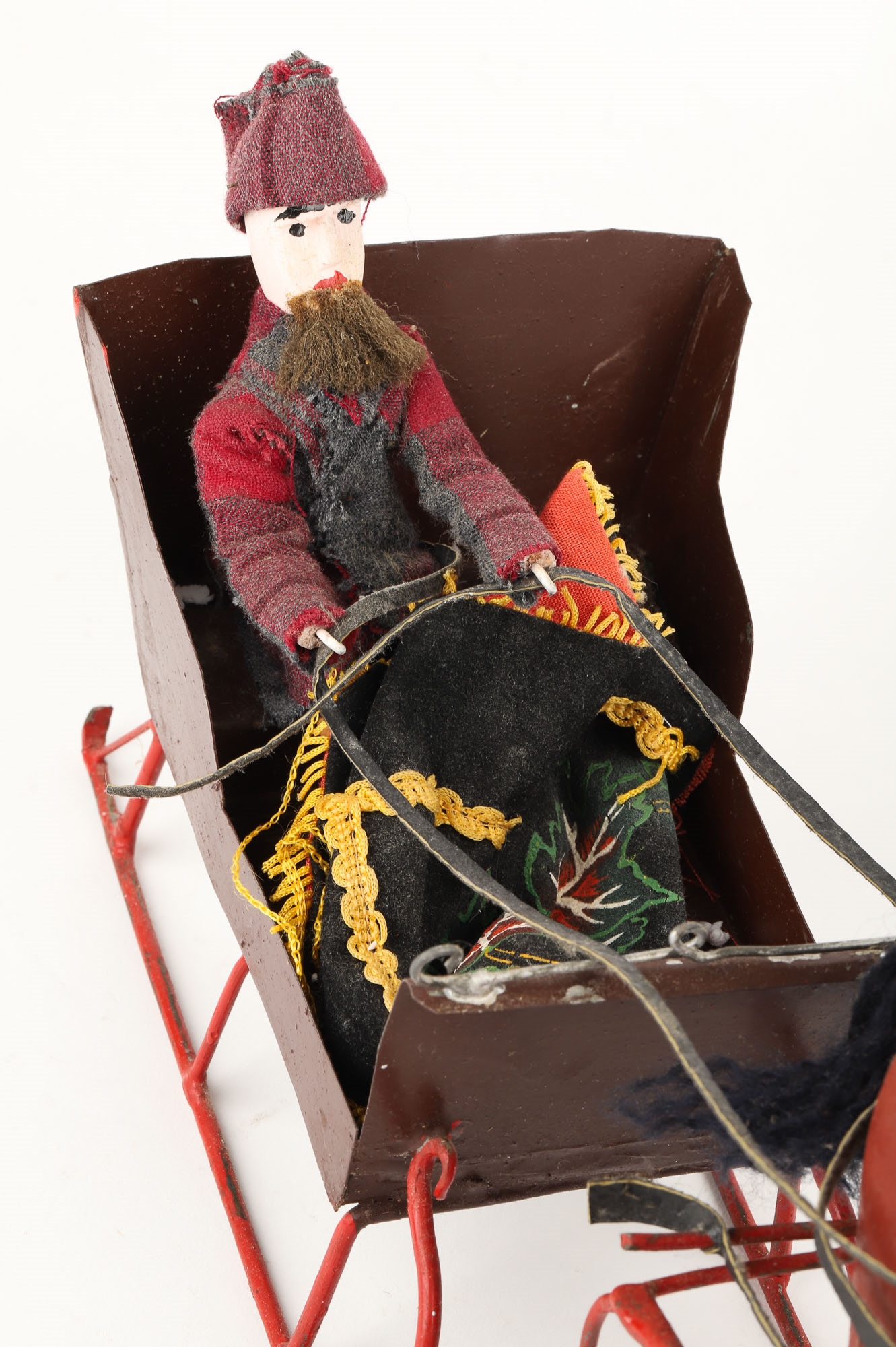 Jacob Roth | Gentleman In Horse Drawn Sleigh (1990) | MutualArt