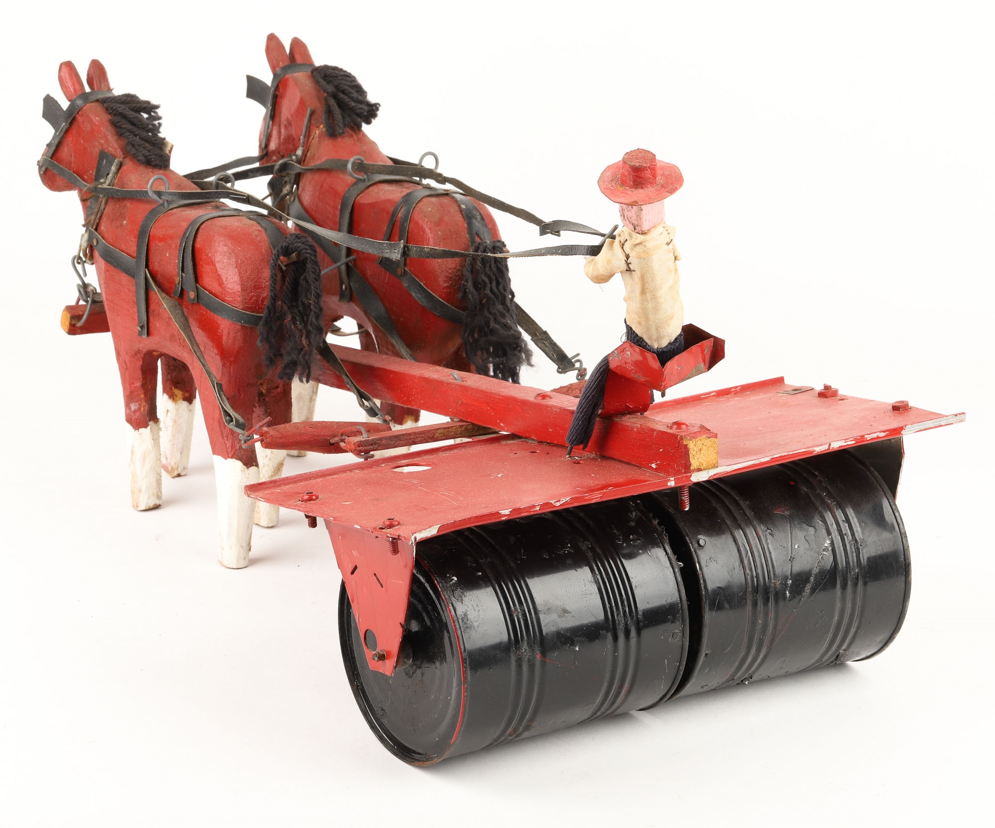 Jacob Roth | Horse Drawn Land Roller (1990) | MutualArt