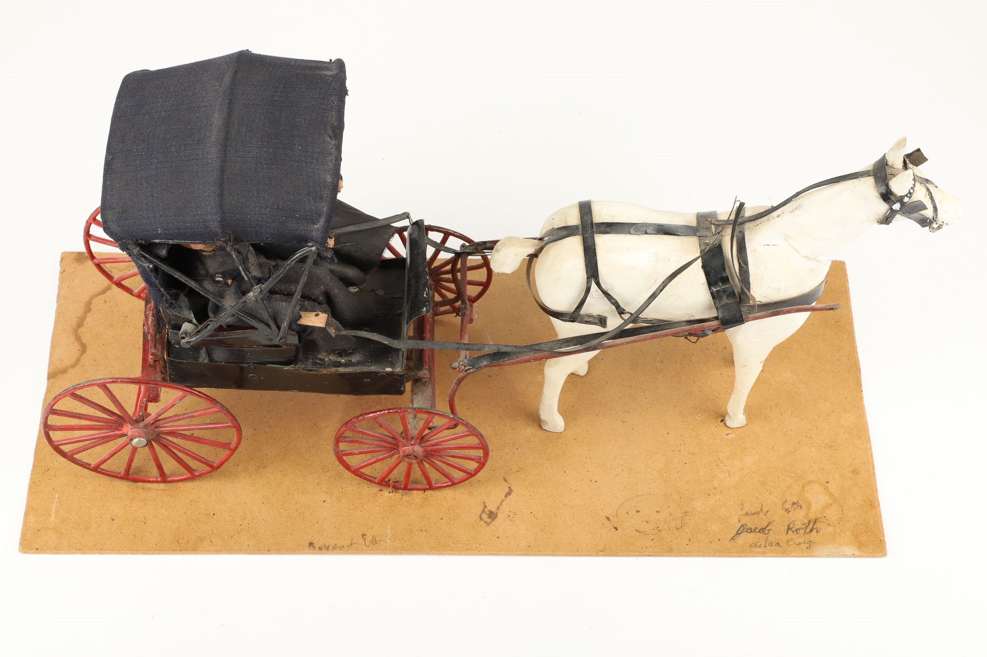 Jacob Roth | Amish Couple In Horse Drawn Buggy (1990) | MutualArt