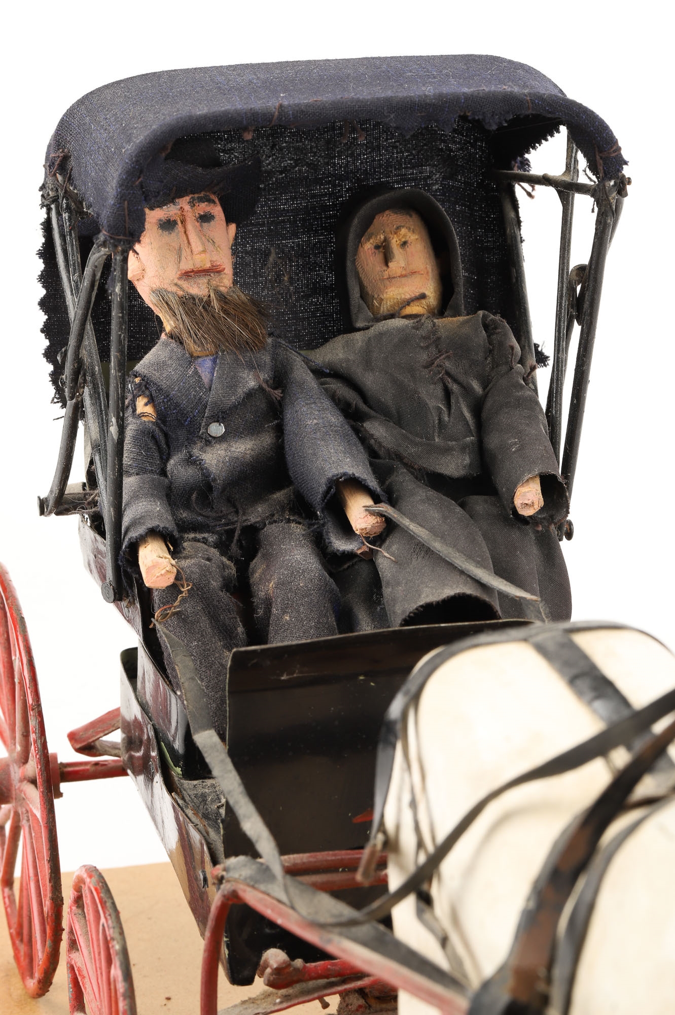 Jacob Roth | Amish Couple In Horse Drawn Buggy (1990) | MutualArt