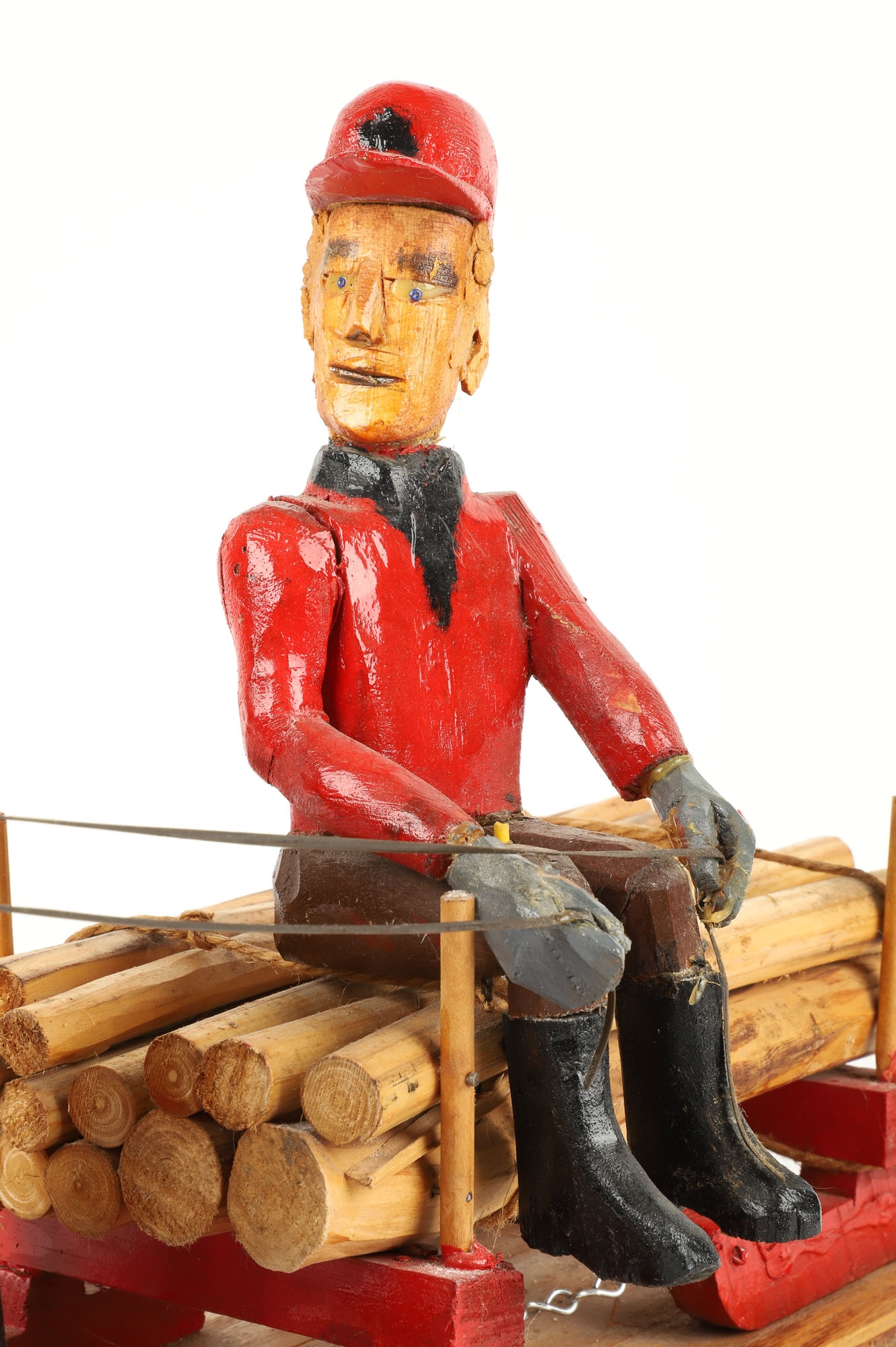 John Sharpe | Lumberjack And Ox Drawn Log Sled (1986) | MutualArt