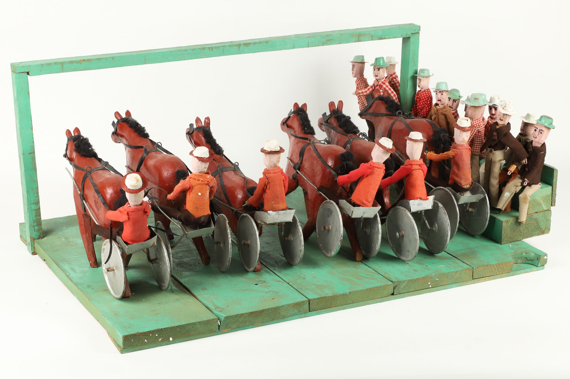 Jacob Roth | Harness Race Starting Gate (1990) | MutualArt