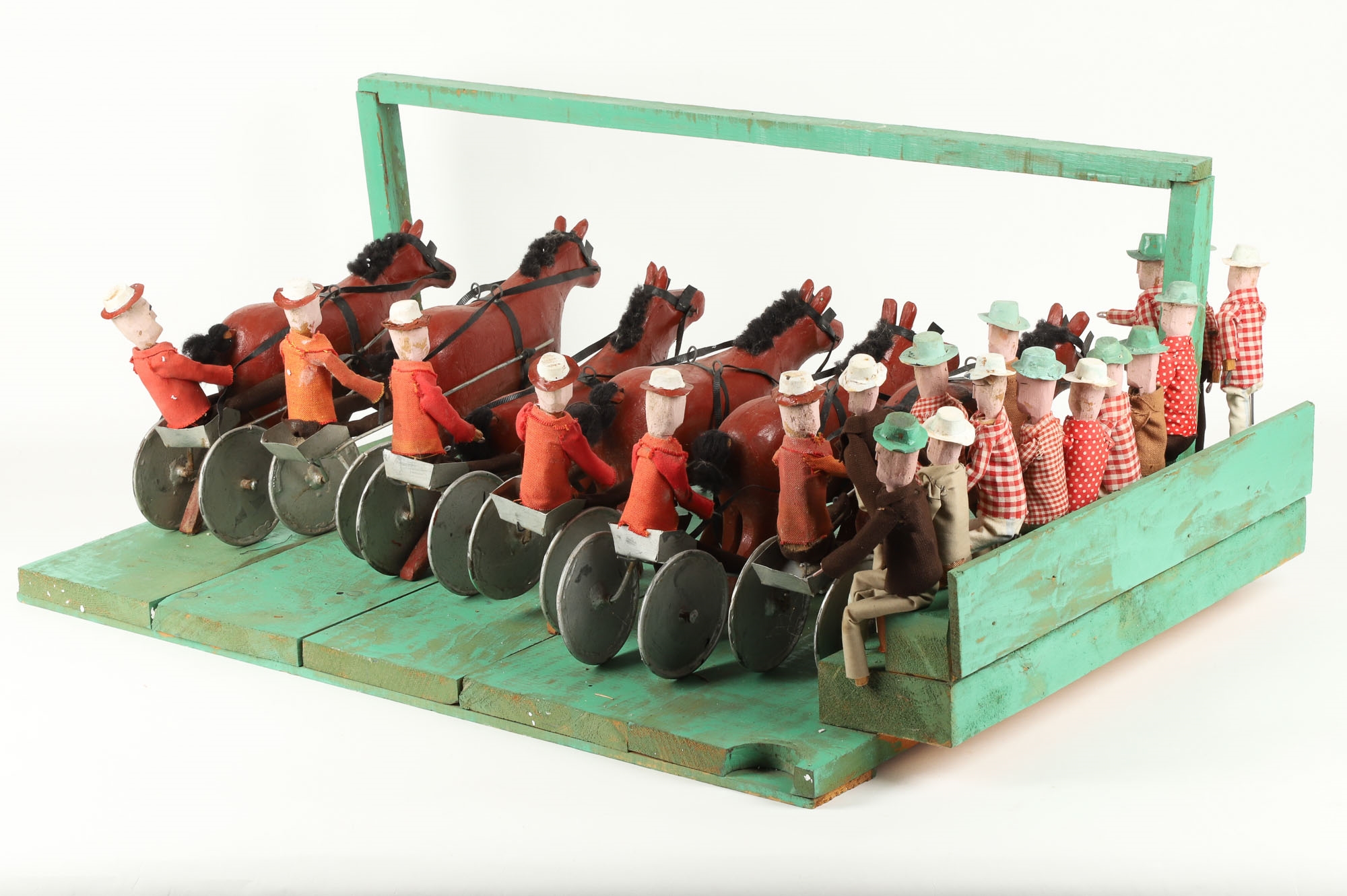 Jacob Roth | Harness Race Starting Gate (1990) | MutualArt