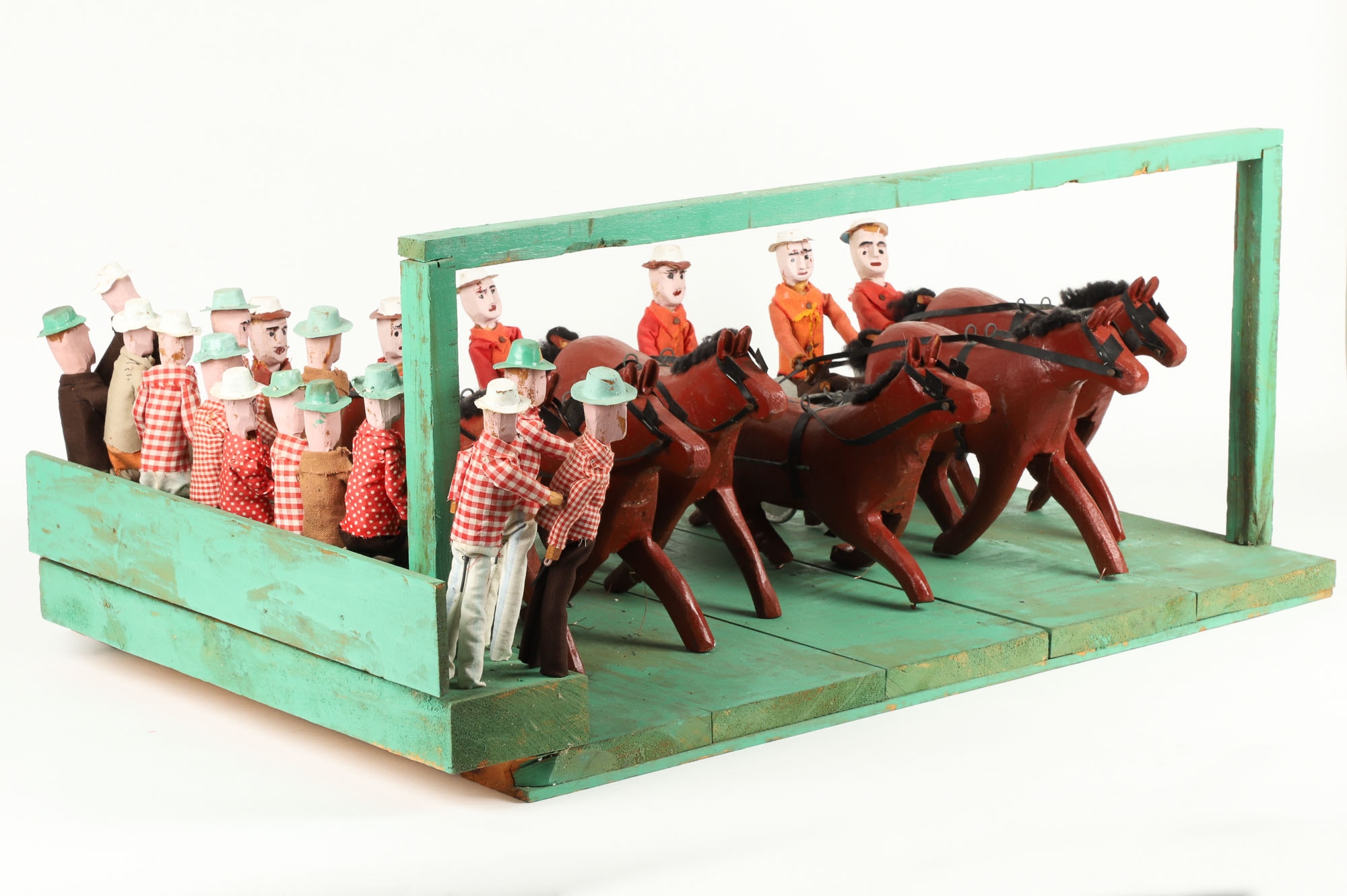 Jacob Roth | Harness Race Starting Gate (1990) | MutualArt