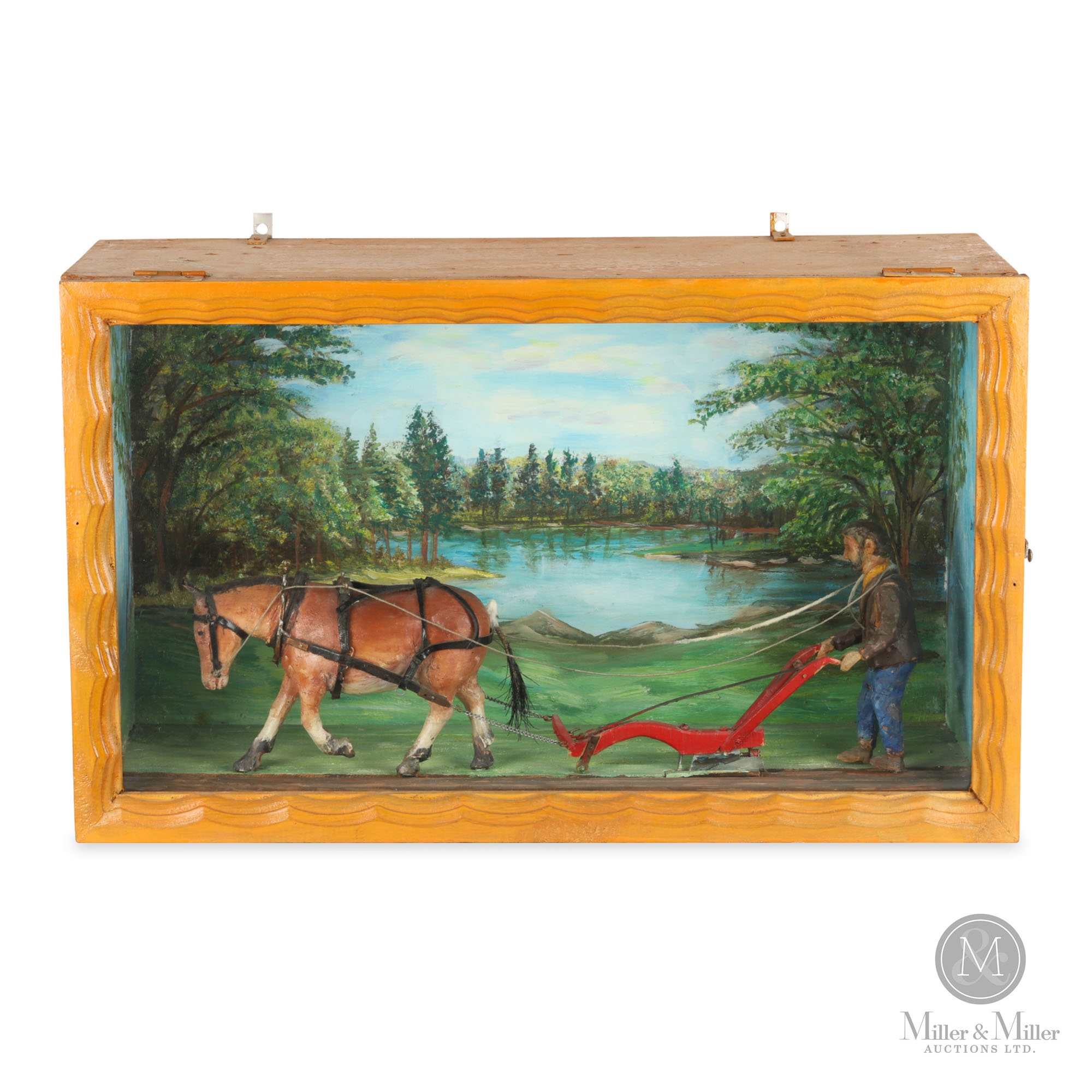 Ralph Boutilier | Diorama Of Farmer In Field (Circa 1970) | MutualArt