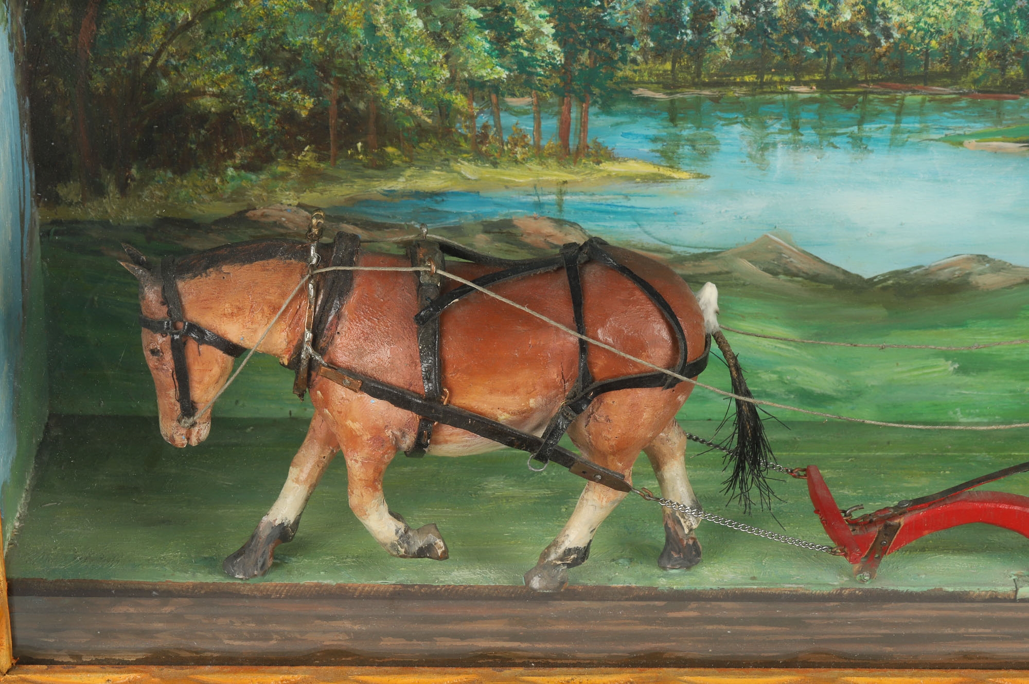 Ralph Boutilier | Diorama Of Farmer In Field (Circa 1970) | MutualArt