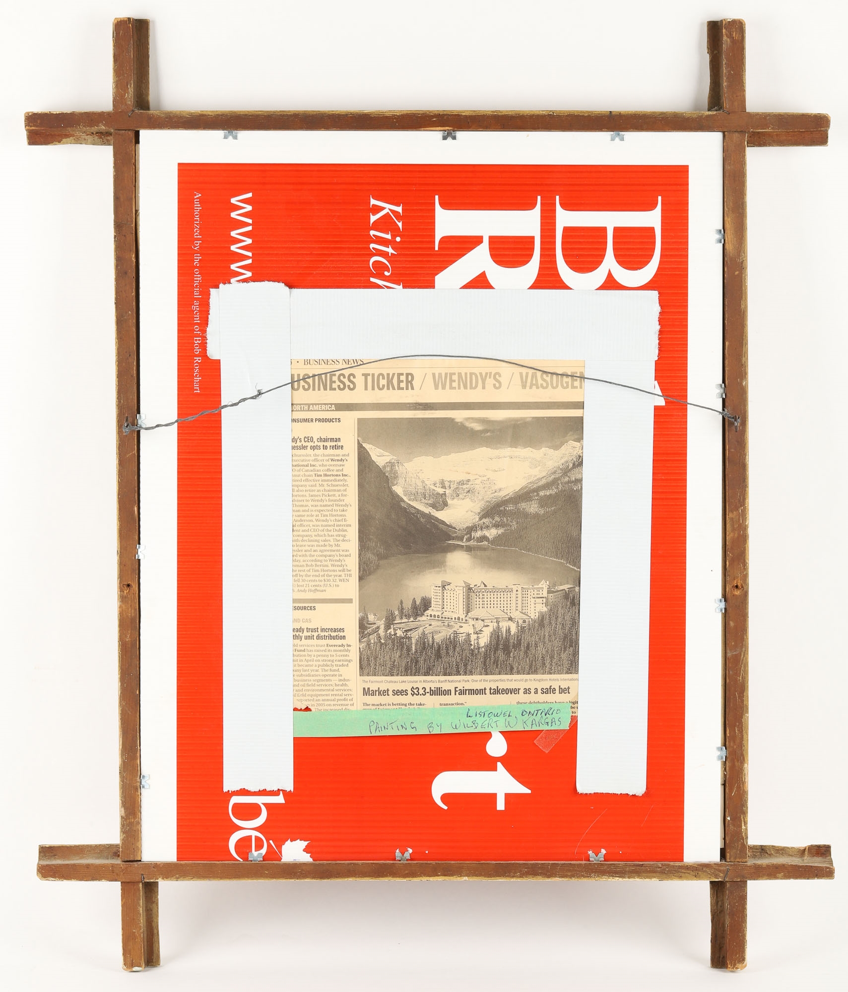 Wilbert W. Kargas | Oil Painting Of Lake Louise | MutualArt