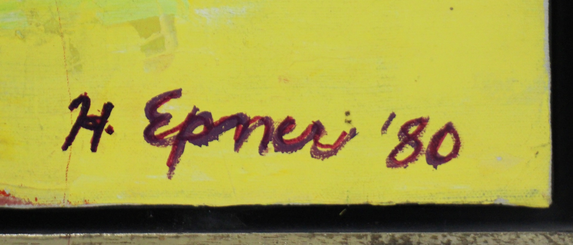 Hilda Epner | Abstract Composition (1980) | MutualArt