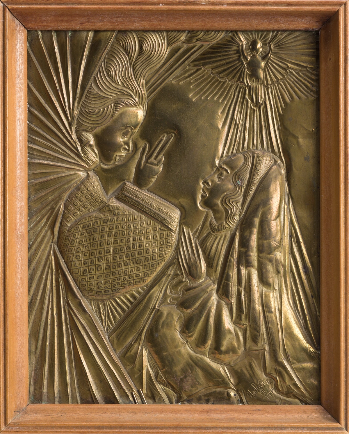 Allan Rohan Crite | The Annunciation (1940) | MutualArt