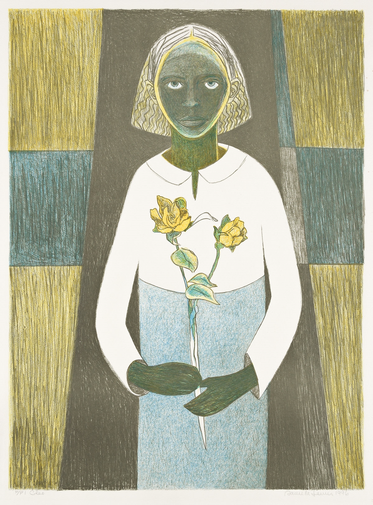 Samella Sanders Lewis | Cleo. (1996) | MutualArt