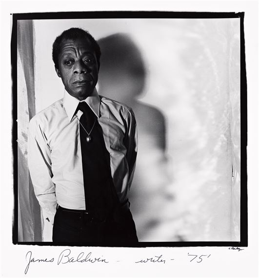 Anthony Barboza | James Baldwin - Writer. (1975) | MutualArt