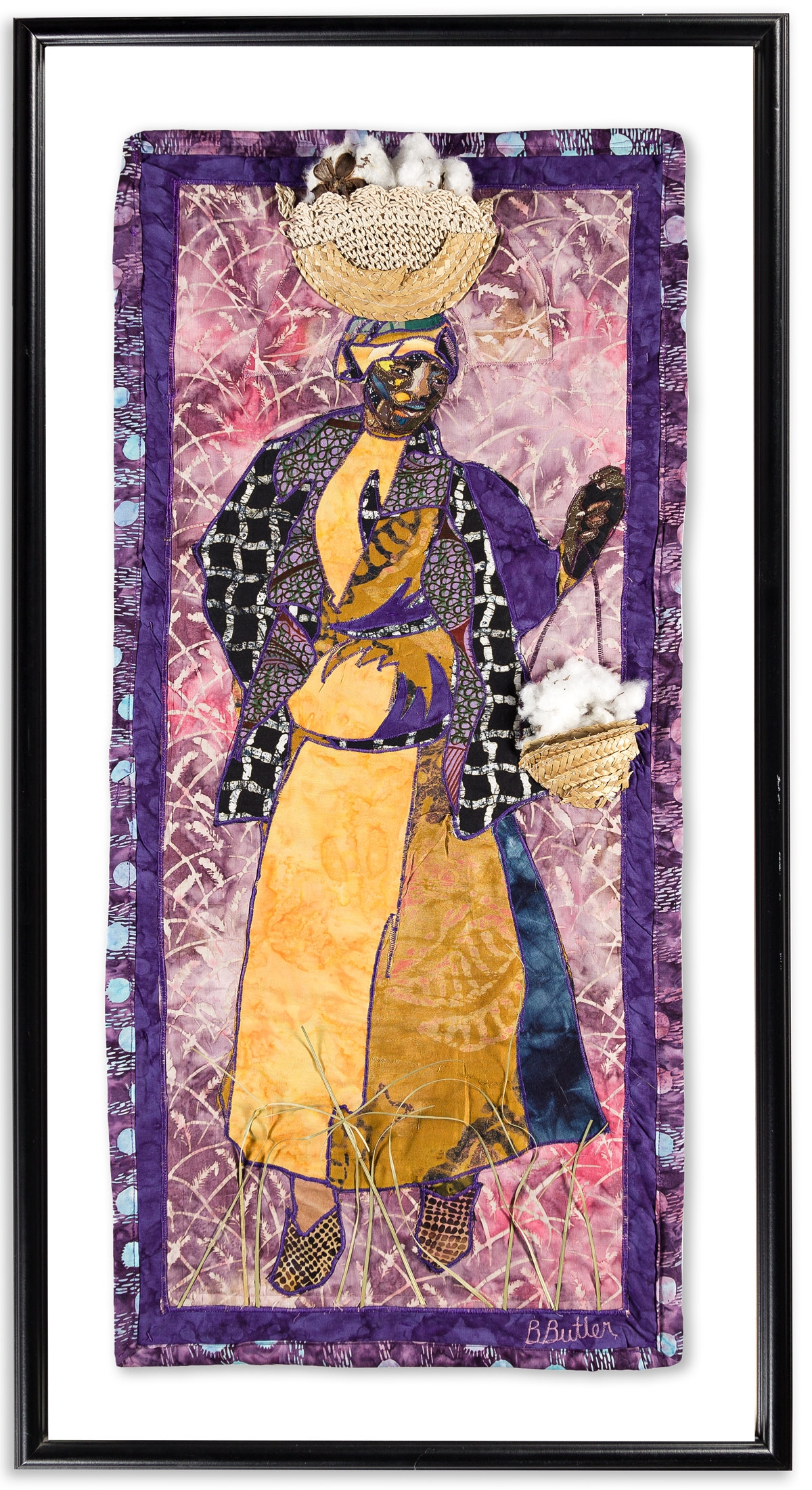 Bisa Butler | Sea Island Woman. (2007) | MutualArt