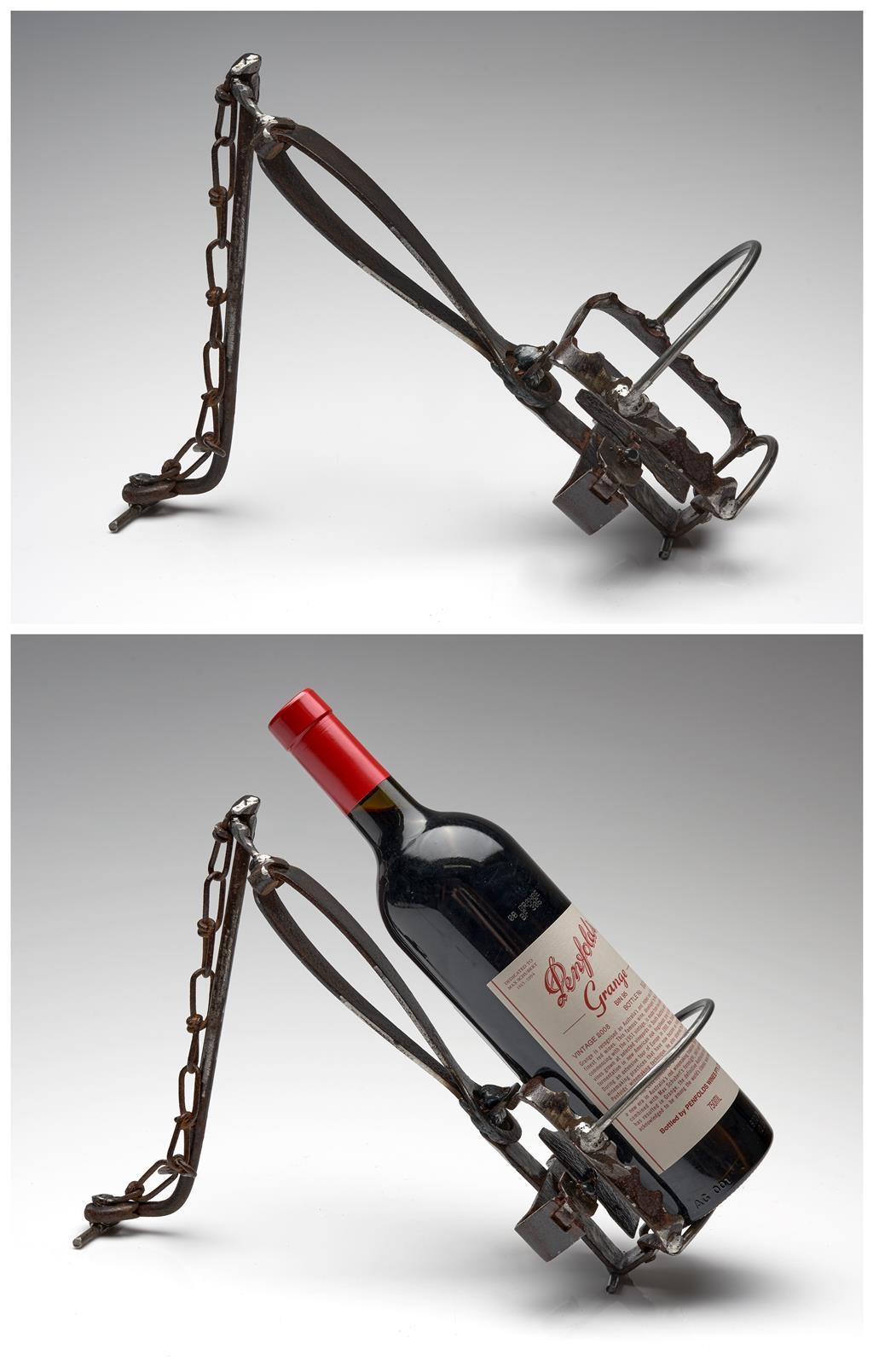 Doug Frith | RABBIT TRAP WINE BOTTLE HOLDER | MutualArt