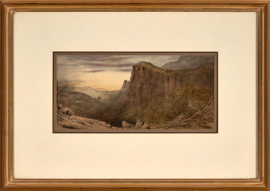 Frederick S. Flockton | Mountain Vista (1870s - 1890s) | MutualArt