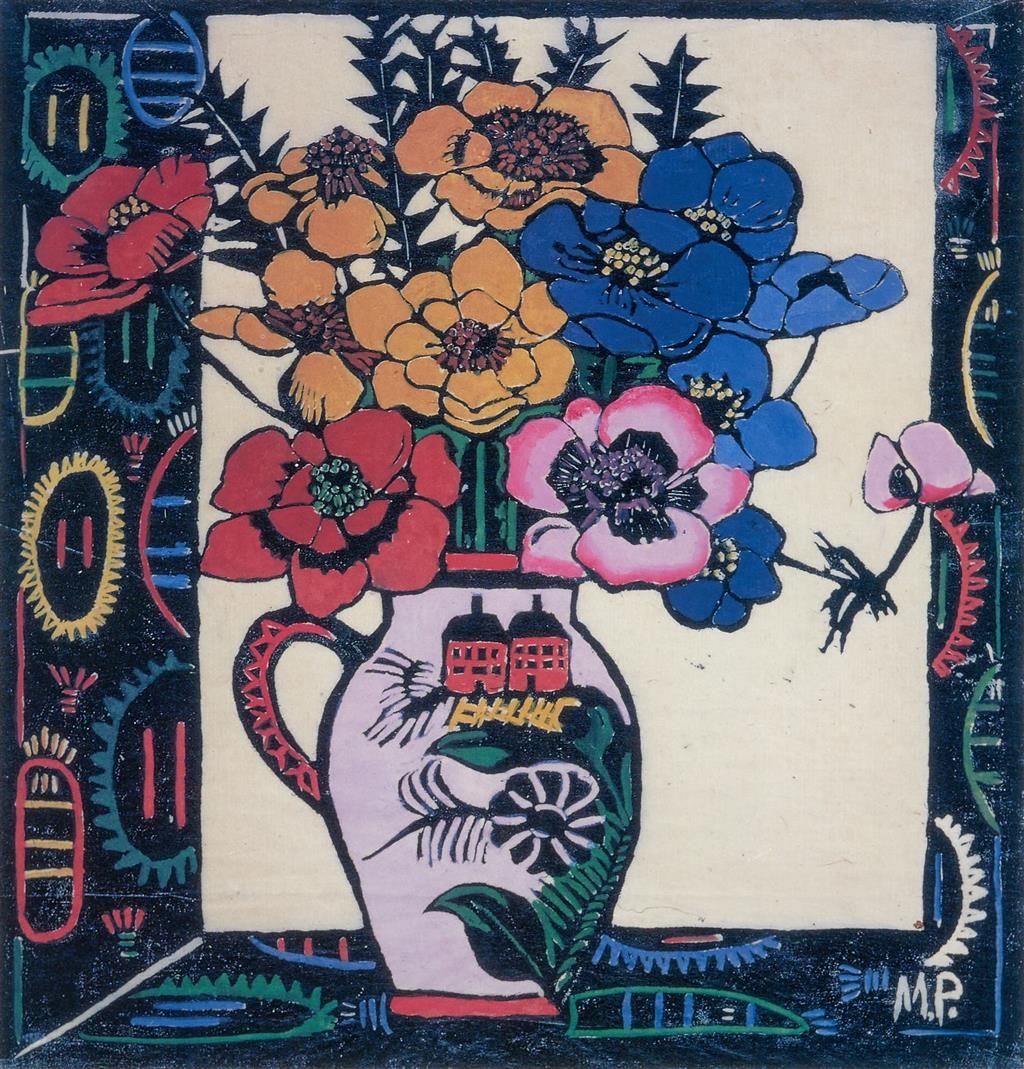 Margaret Preston | Pink Jug | MutualArt