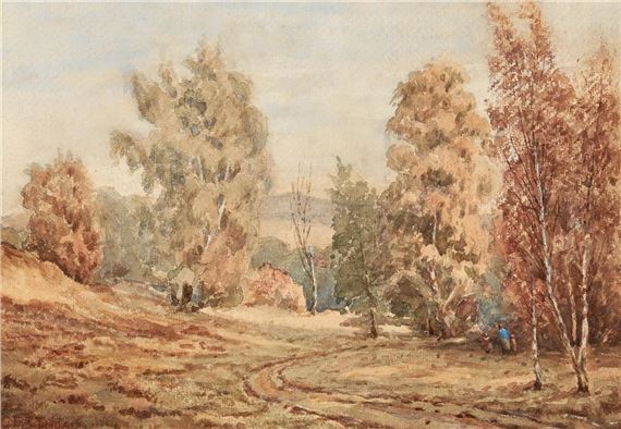 Charles Tindall | Bushwalkers Near Tumbarumba | MutualArt